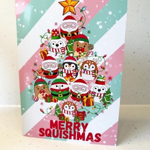 Squishmallow Squishmas Christmas Cards - Etsy UK