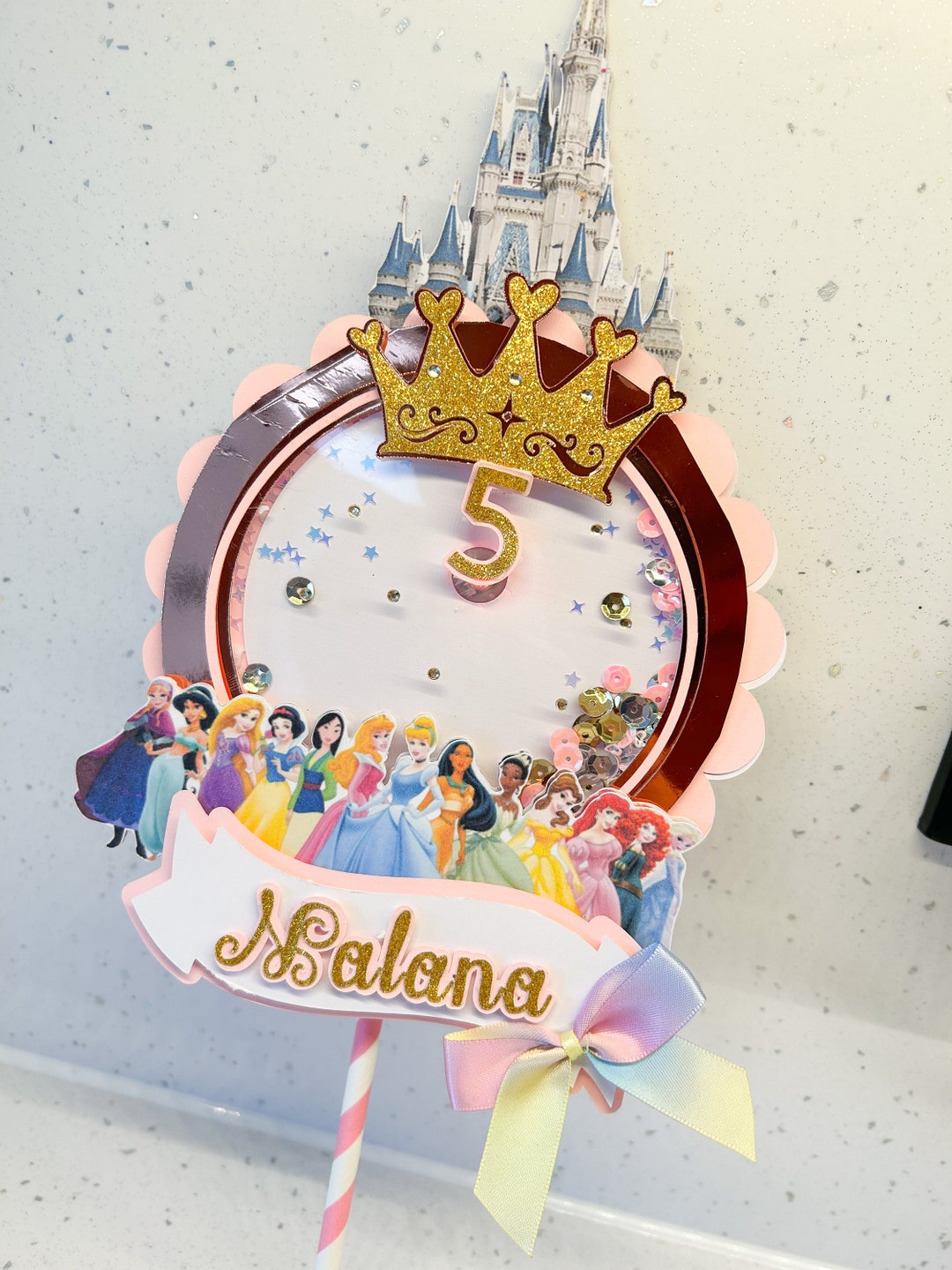 Light up Cake Topper Personalised - Etsy
