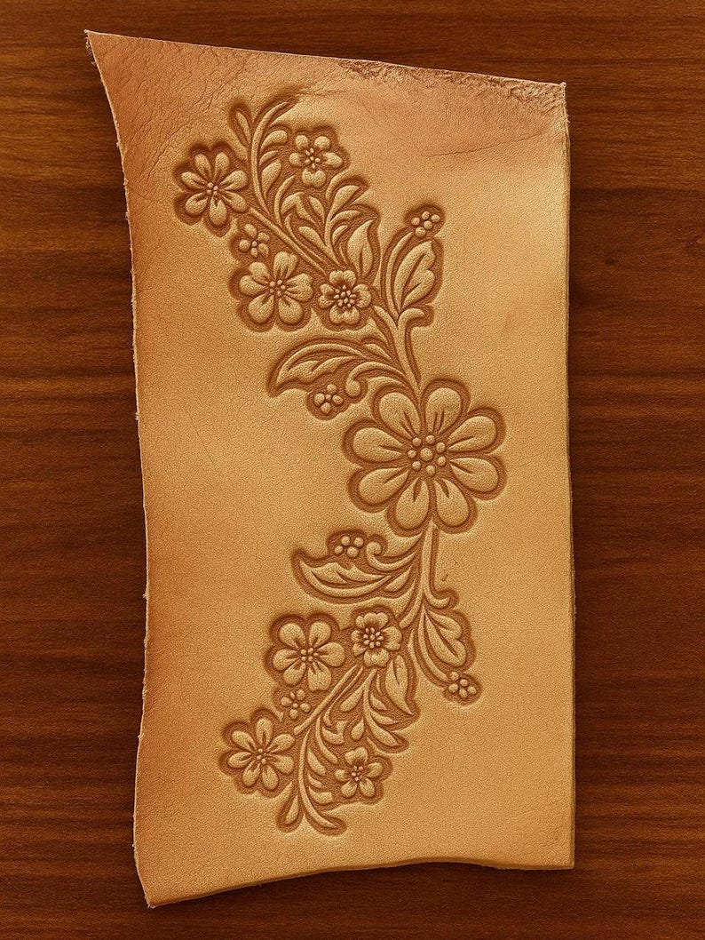 Custom Delrin Leather Stamp – Personalized Logo or Design for Press ...