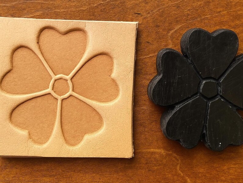 Custom Delrin Leather Stamp – Personalized Logo or Design for Press ...