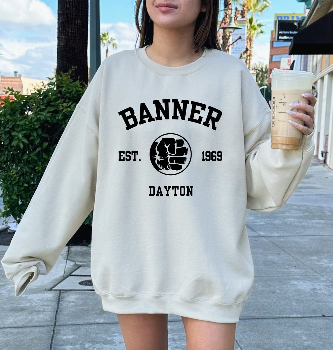 Banner Est 1969 Shirt Bruce Banner the Hulk Sweatshirt - Etsy