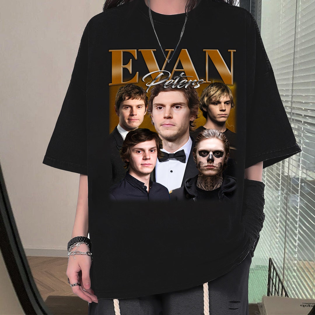 Vintage Evan Peters T-shirt Evan Peters Shirt Evan Peters - Etsy