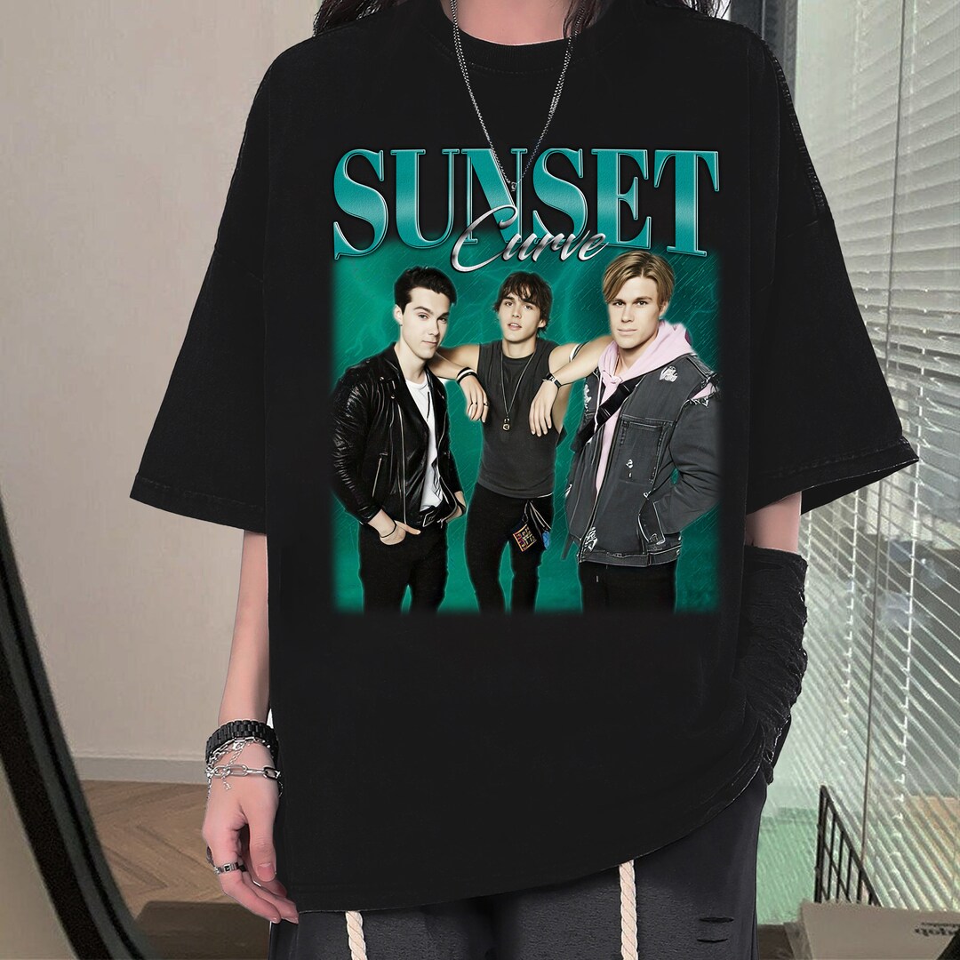 Sunset Curve T-shirt Sunset Curve Shirt Sunset Curve Tees - Etsy