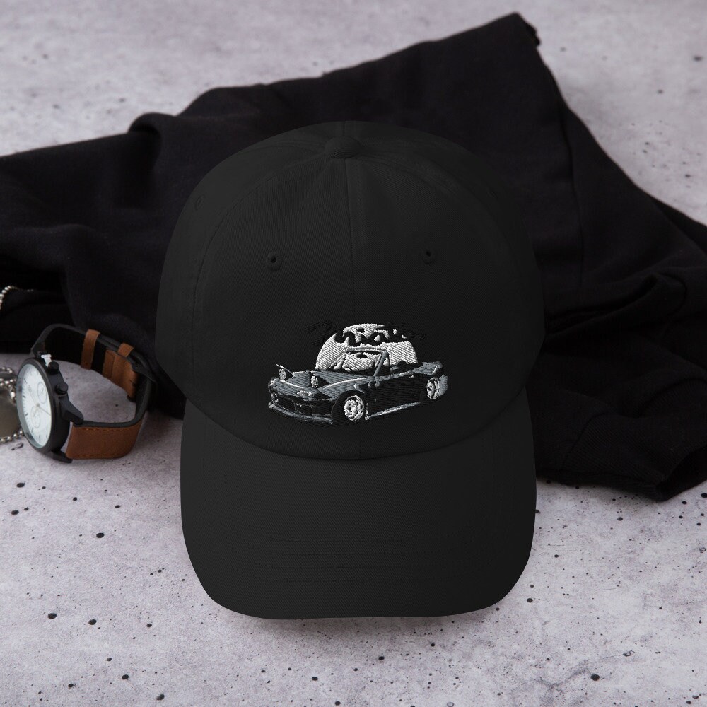 Embroidered Black & Grey Mazda Miata Hat - Etsy