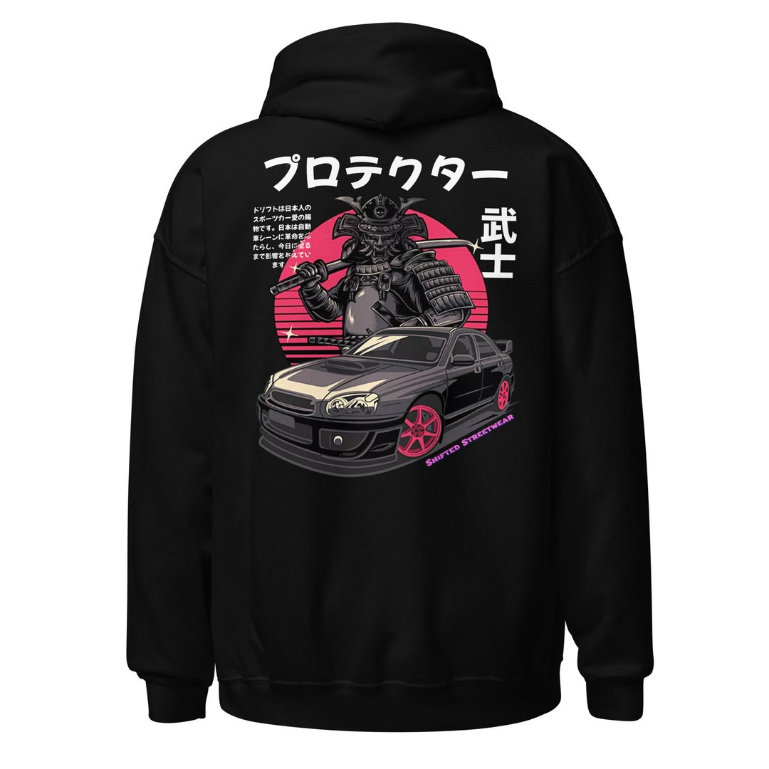 Embroidered the Warrior JDM Hoodie - Etsy