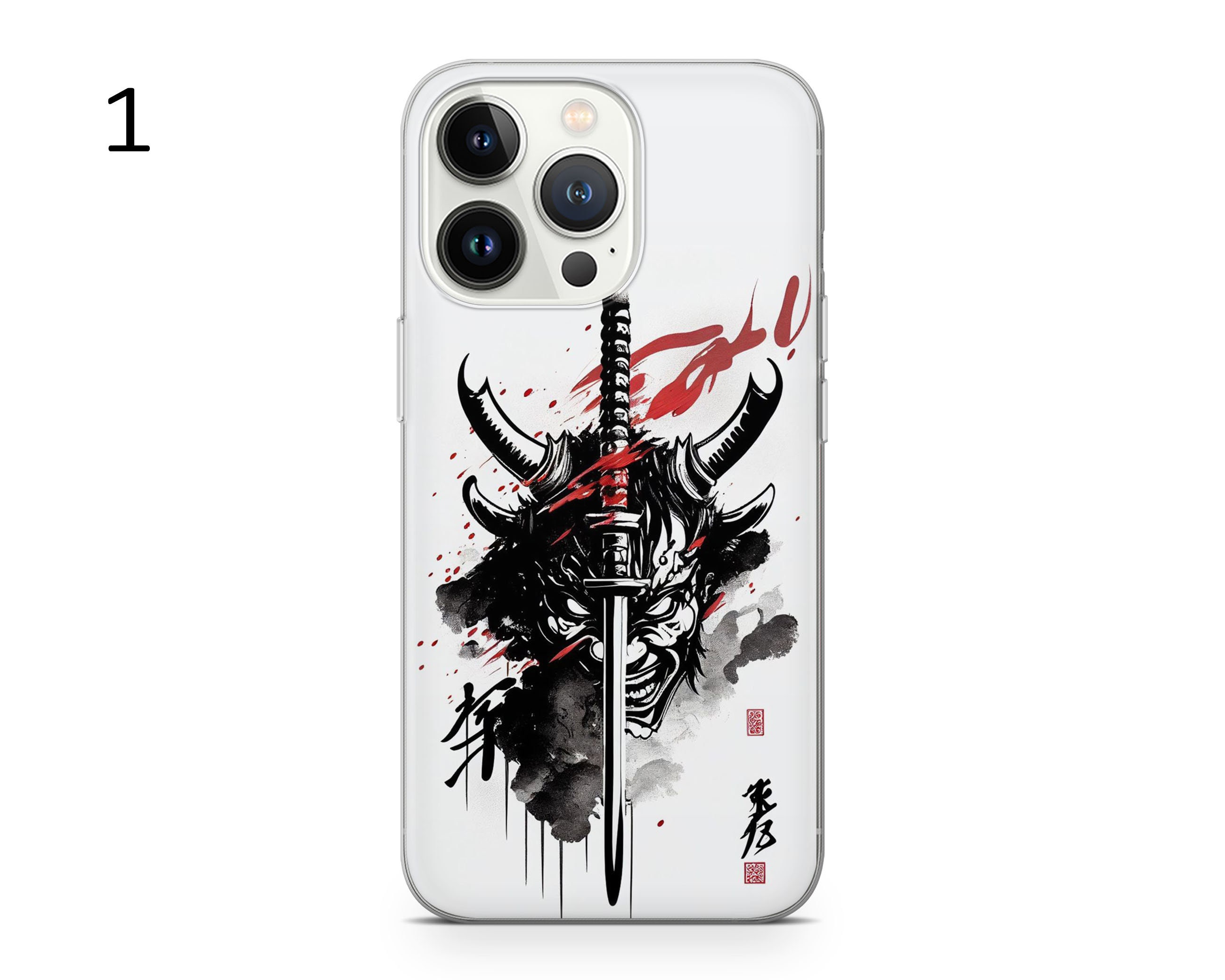 Japanese Art Samurai Phone Case Fit for iPhone 15 Pro Max 14 - Etsy