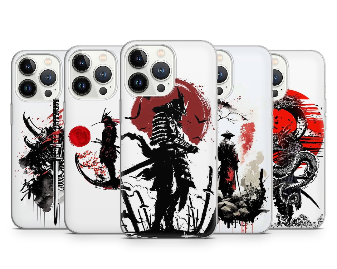 Japanese Art Samurai Phone Case Fit for iPhone 15 Pro Max 14 - Etsy