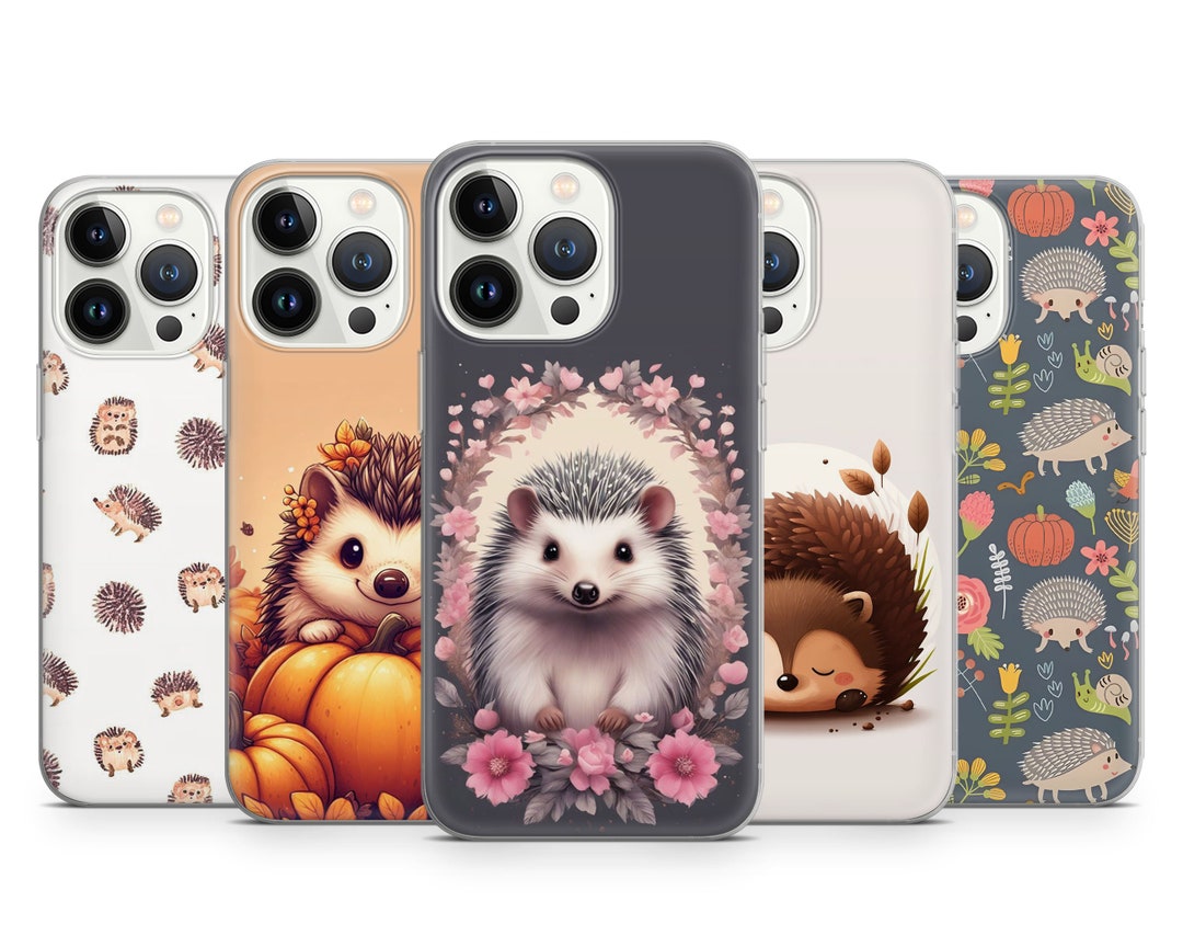 Hedgehog Phone Case, Cute Animal Phone Case Fit for iPhone 16 Pro Max ...