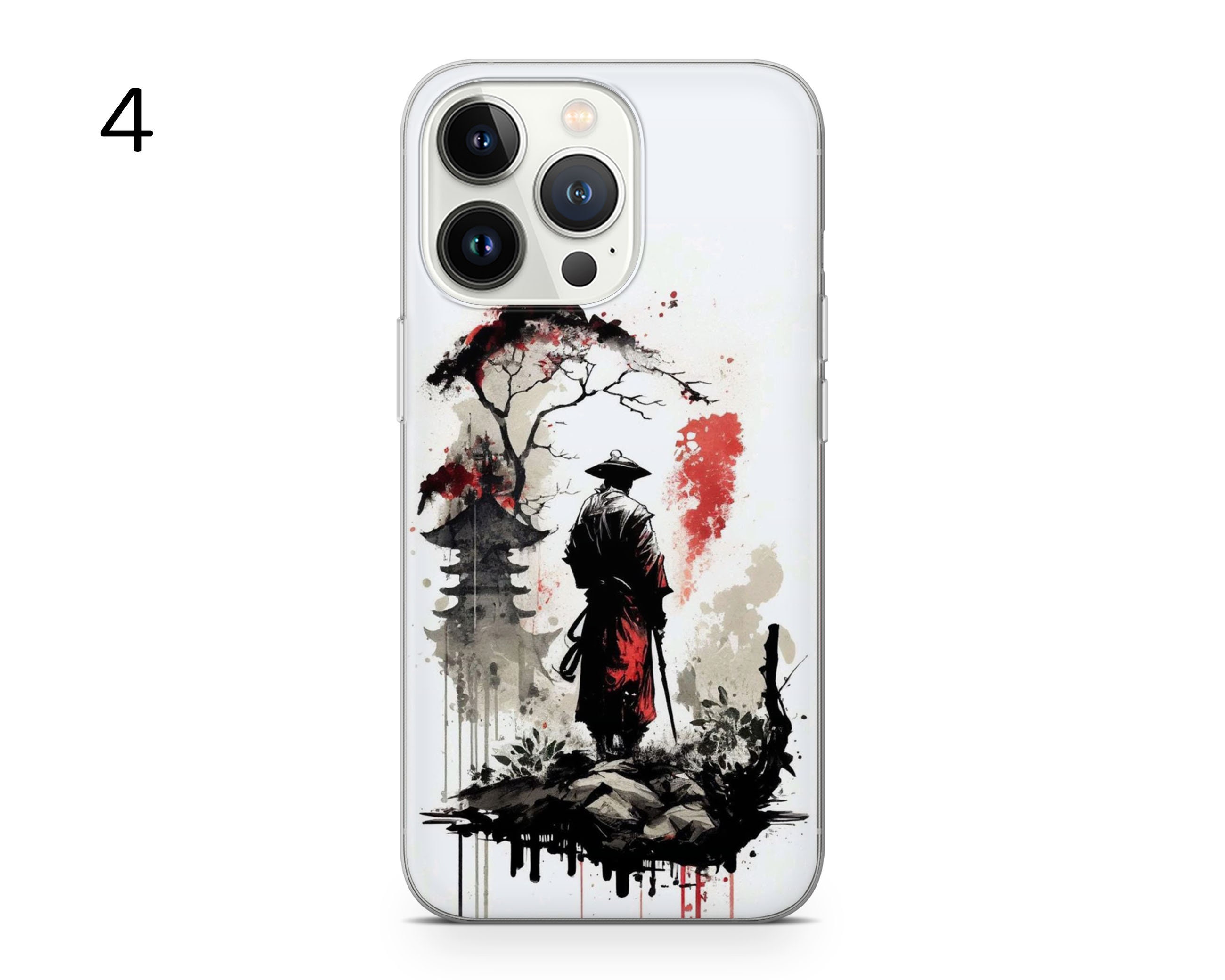 Japanese Art Samurai Phone Case Fit for iPhone 15 Pro Max 14 - Etsy