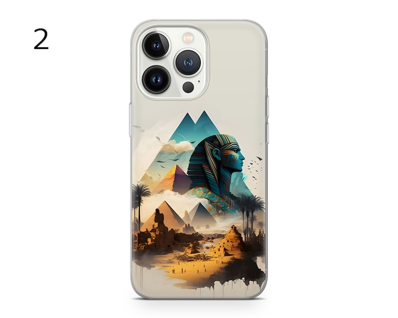 Egyptian Pyramids Giza Aesthetic Phone Case for iPhone 15 Pro Max, 14 ...