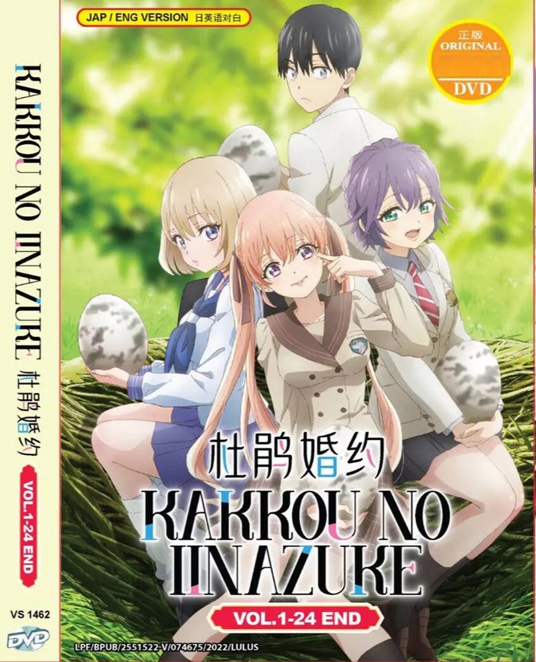 DVD Anime A Couple of Cuckoos Complete Series (volume 1-24 End ...