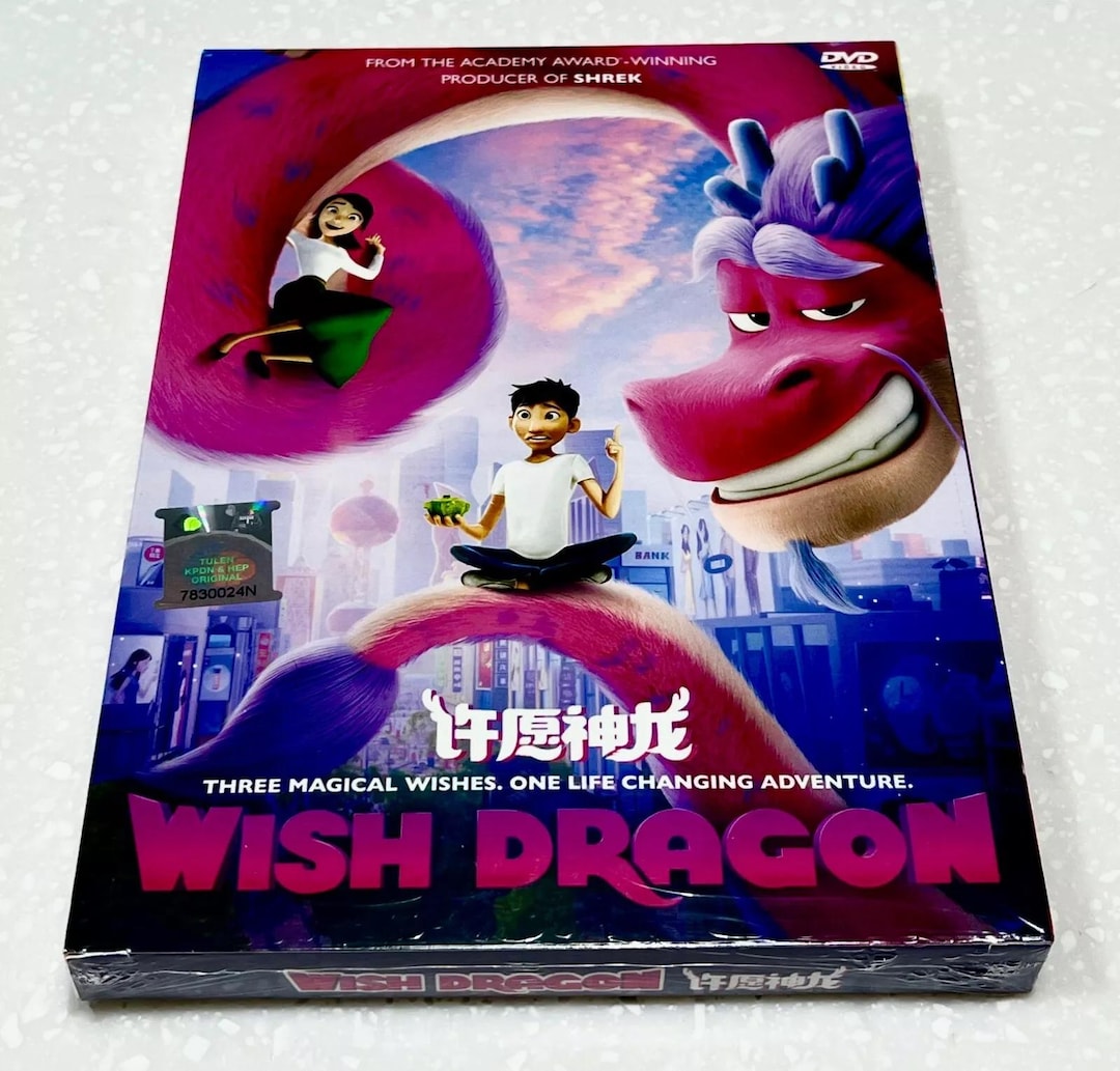 DVD Anime Wish Dragon (movie Film) Brand New & Seal ~ English Version ...