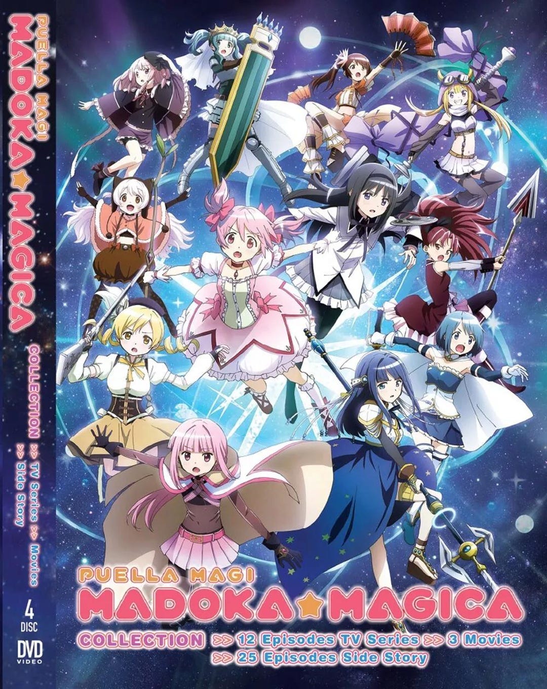 DVD Anime Puella Magi Madoka Magica TV Series Volume 1-12end+side ...