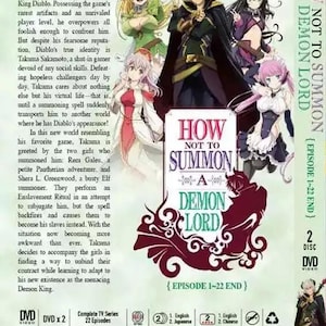 DVD Anime How Not to Summon A Demon Lord Season 1+2(1-22end) English ...