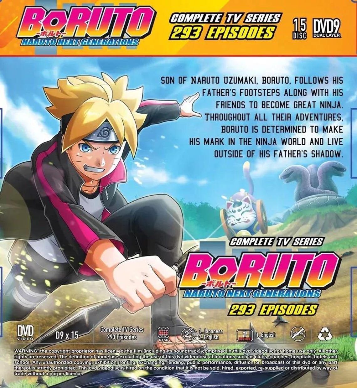 DVD Anime Next Generations Complete Series Ep. 1-293 Collector Boxset ...