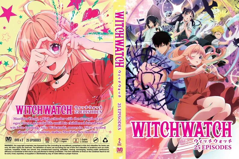 Anime DVD Witch Watch(volume 1-25end)english Dubbed and All Region ...