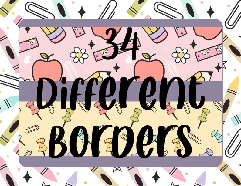 Notebook Paper Print Uppercase & Lowercase Letters, Numbers and Borders ...