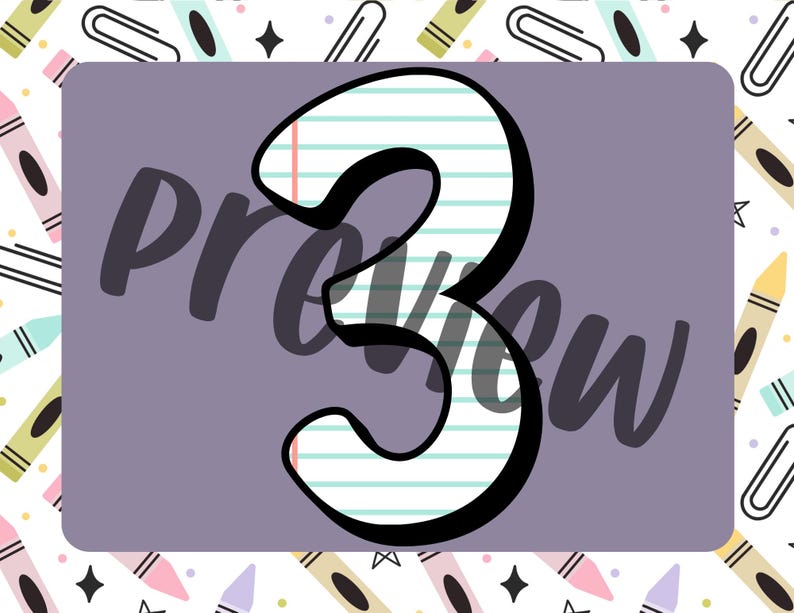 Notebook Paper Print Uppercase & Lowercase Letters, Numbers and Borders ...