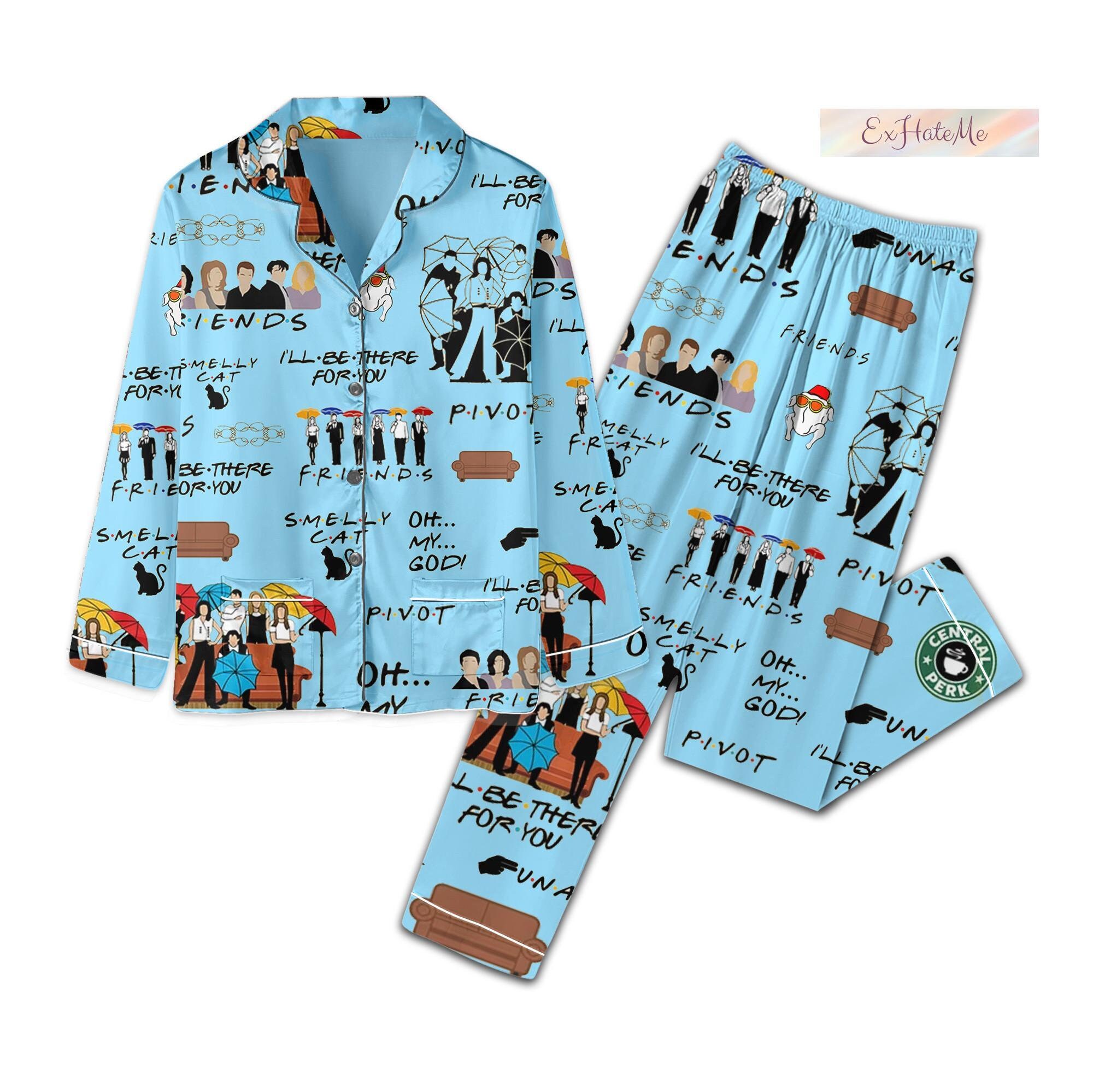 Friends Pajamas Set, Tv Show Pajamas, Friend TV Pajamas sold by Suzie ...