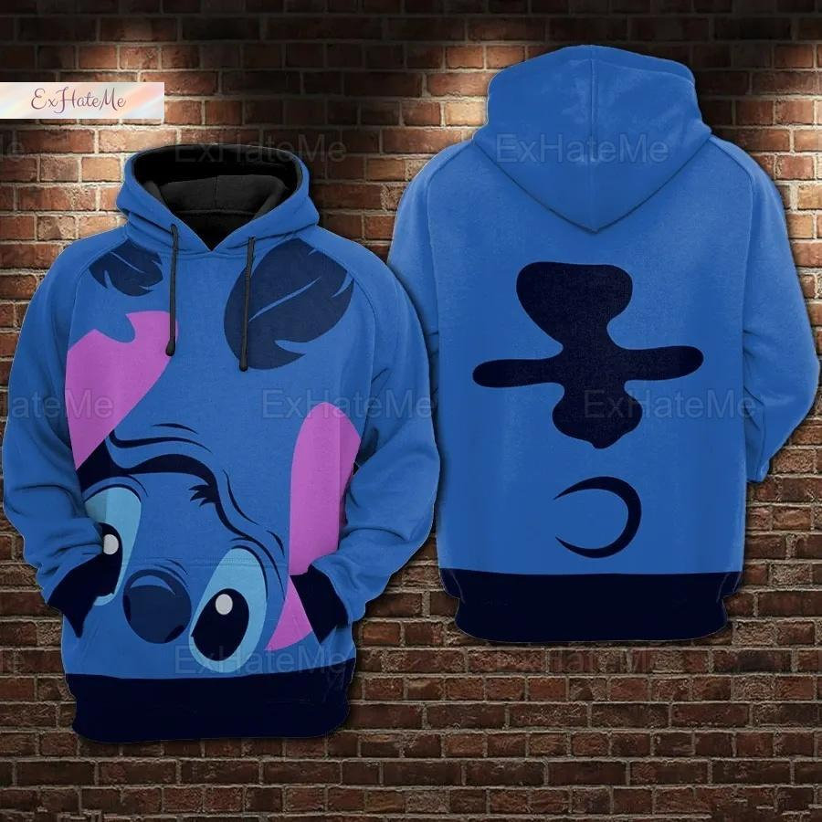 Noël Stitch Dessin Animé Disney Stitch Disney Ohana Stitch Sweat À ...