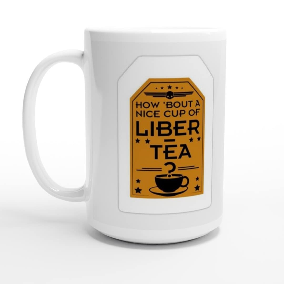 Helldivers 2 Cup of Liber-tea 15oz Ceramic Mug - Etsy