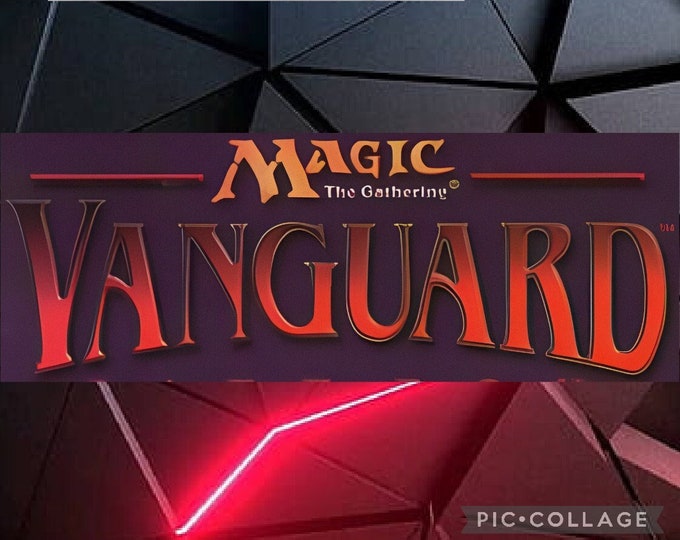 MTG Complete 32 Card Vanguard Set - Custom Engraved Metal Standard Size ...