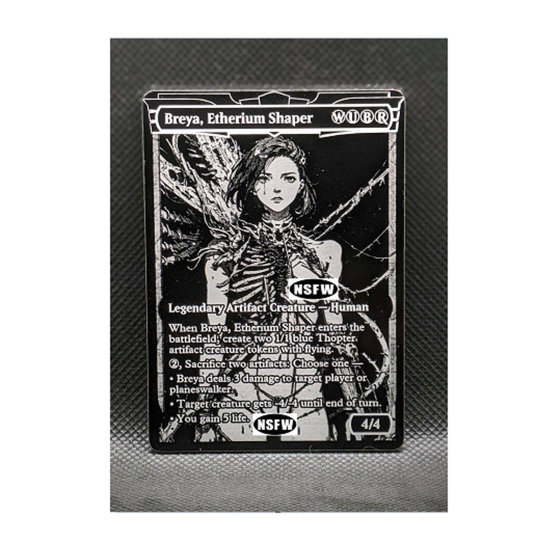 MTG Metal Commander Breya, Etherium Shaper NSFW - Etsy