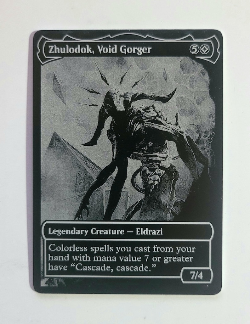 MTG Custom Commander Zhulodok Void Gorger commander - Etsy