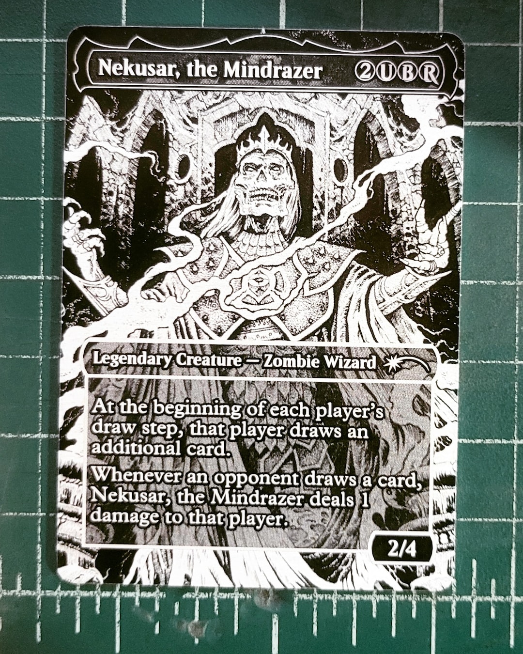 MTG Metal Commander Nekusar, the Mindrazer - Etsy