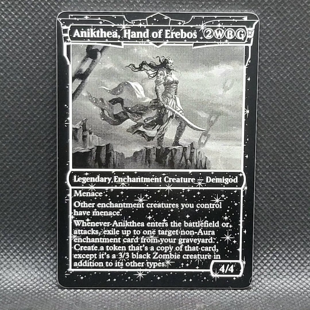 MTG Metal Commander Anikthea Hand of Erebos commander - Etsy