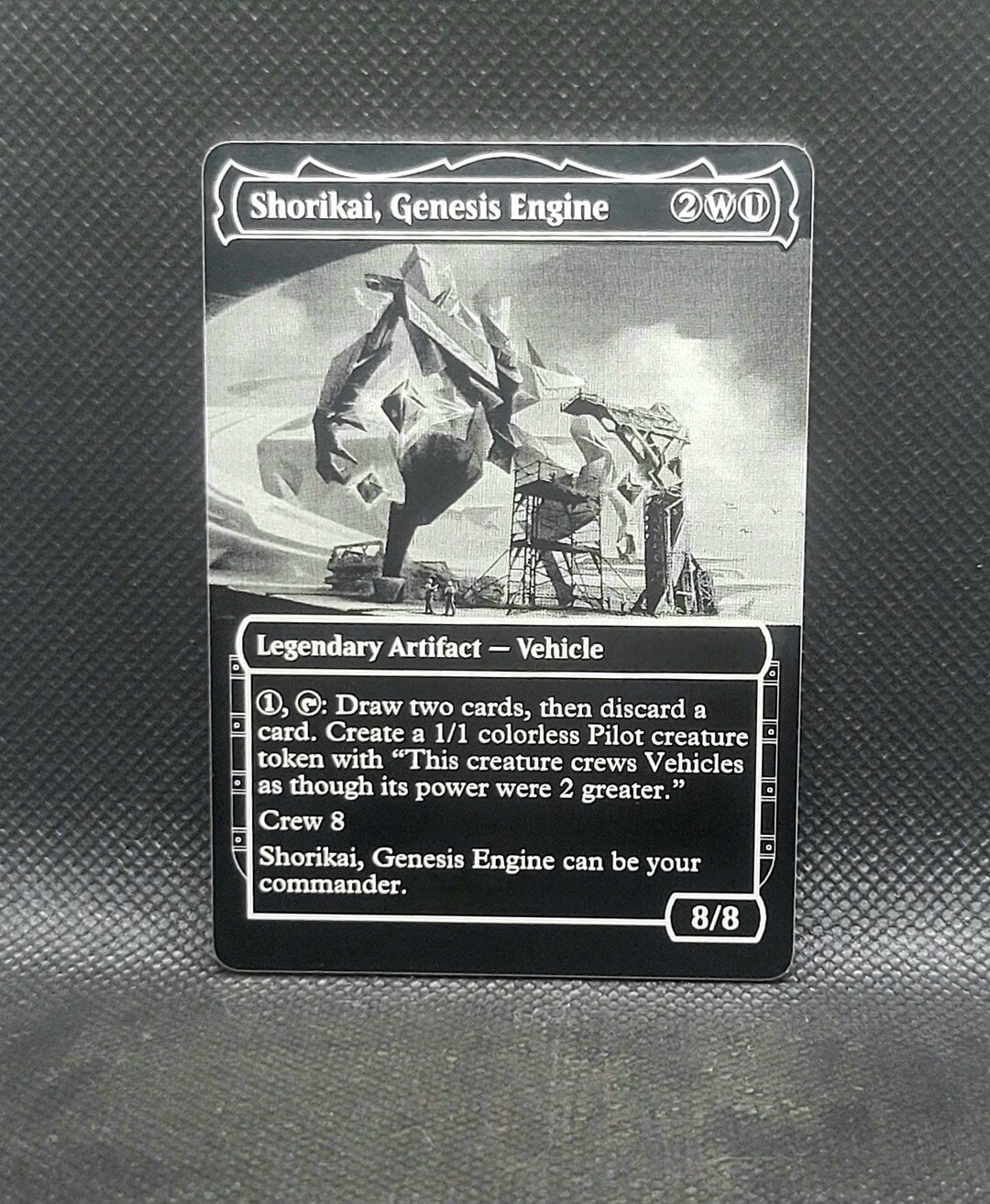 MTG Metal Commander Shorikai, Genesis Engine - Etsy