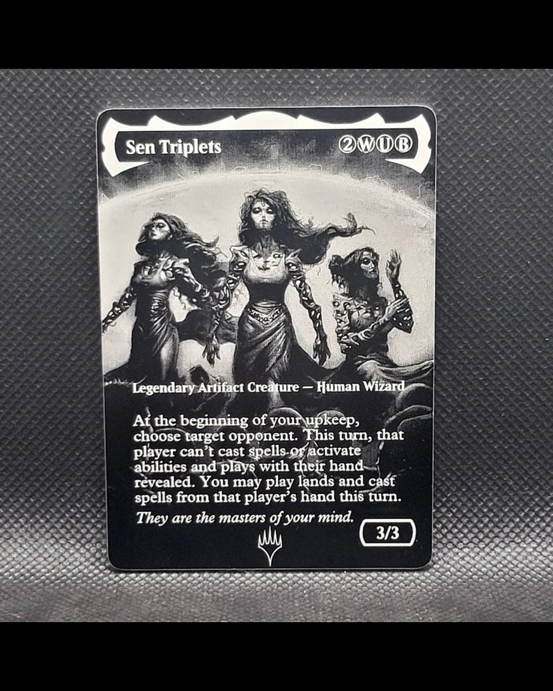 MTG Metal Commander Sen Triplets - Etsy
