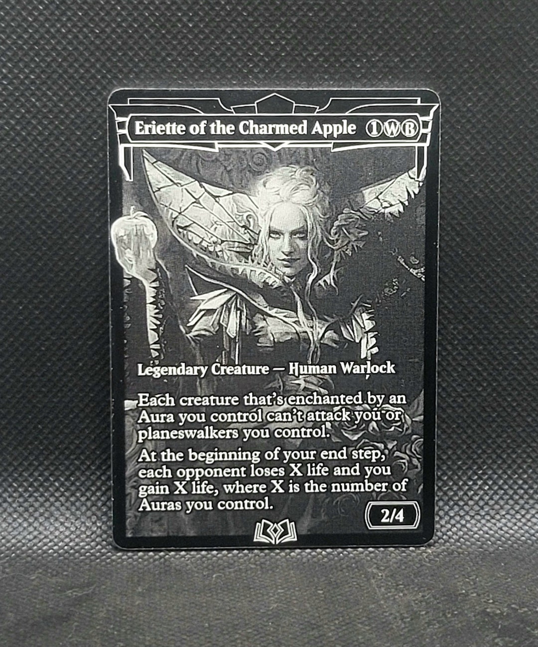 MTG Metal Commander Eriette of the Charmed Apple wilds of Eldraine - Etsy