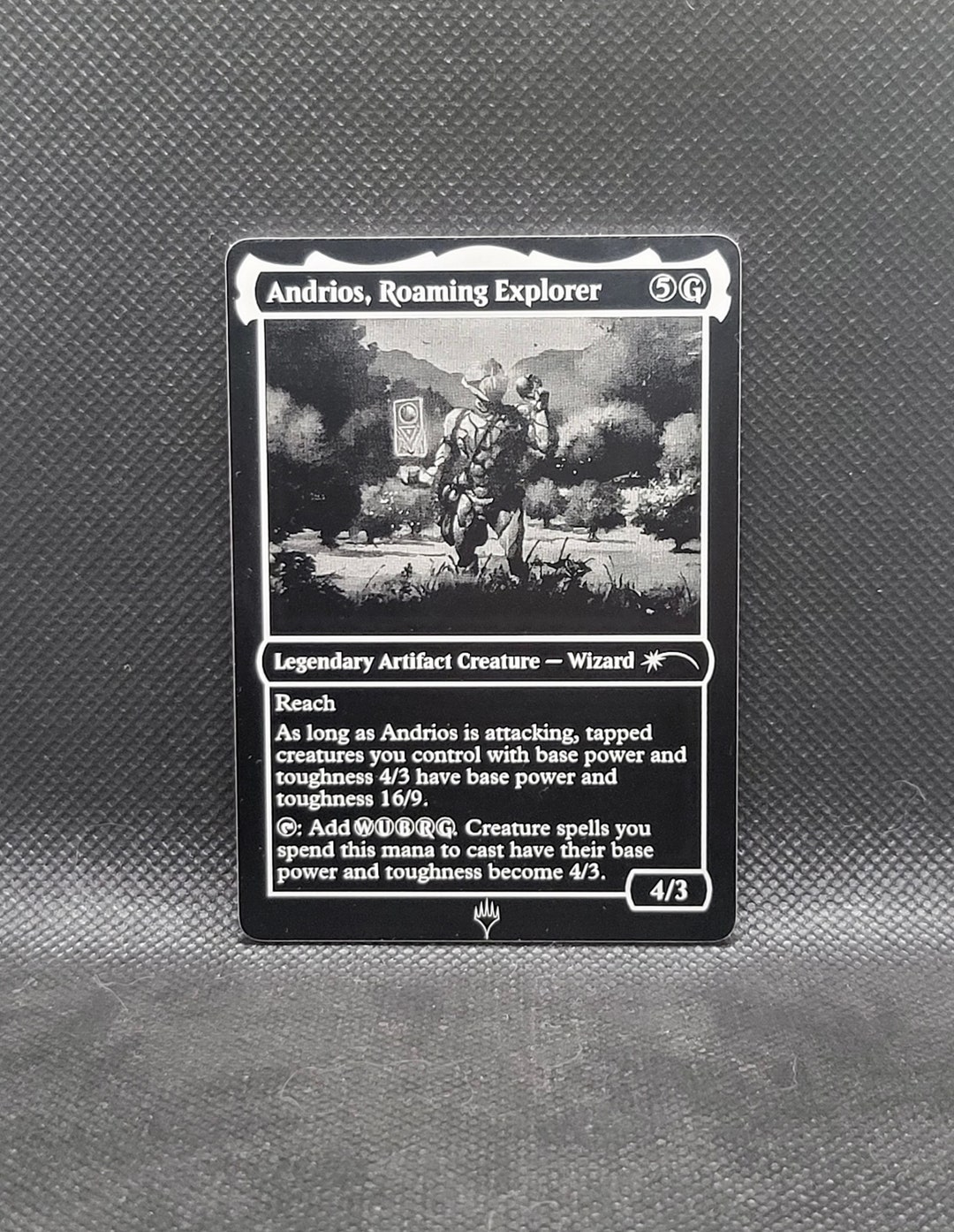 MTG Metal Commander Andrios, Roaming Explorer - Etsy