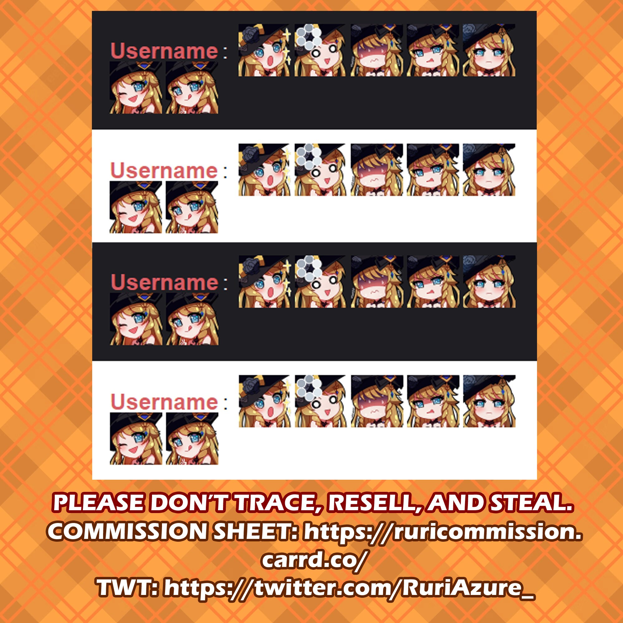 Cute Chibi Navia From Fontaine Emote Digital Sticker by - Etsy