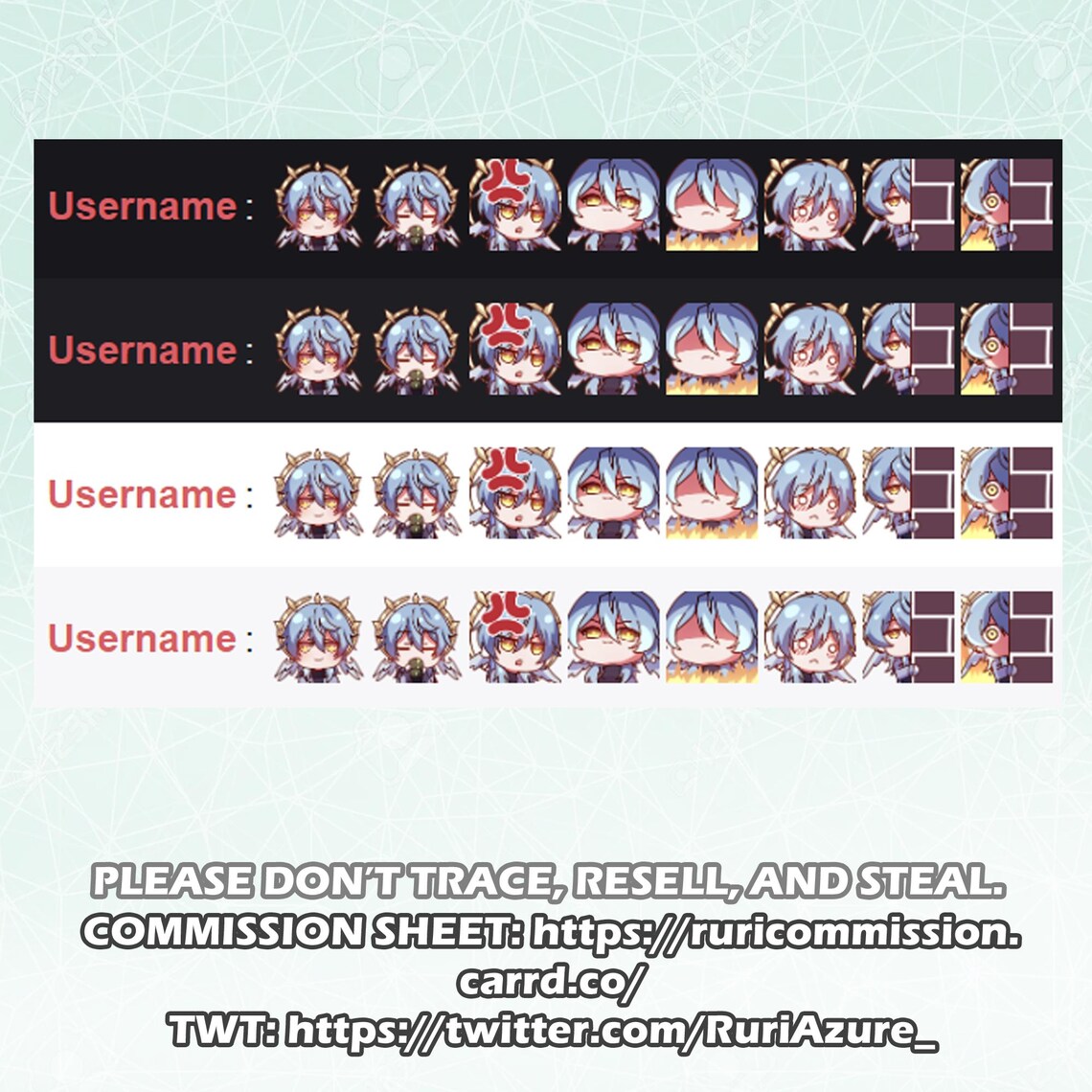 Cute Chibi Anime Game Guy Sunday From Honkai Star Rail Hoyoverse Game ...