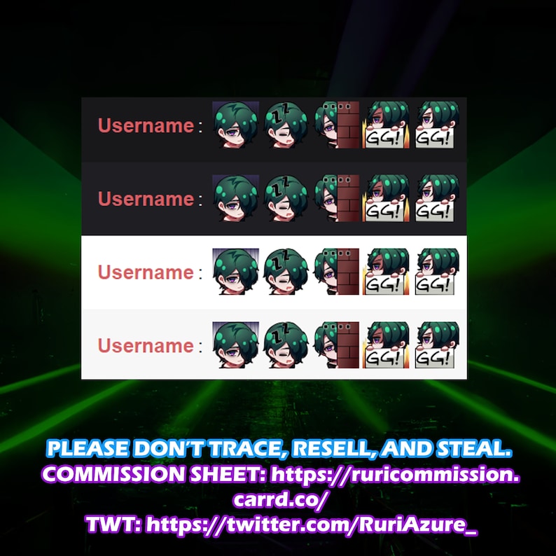 League of Legends Riot Games Champion Hwei Cute Chibi Emotes Digital ...