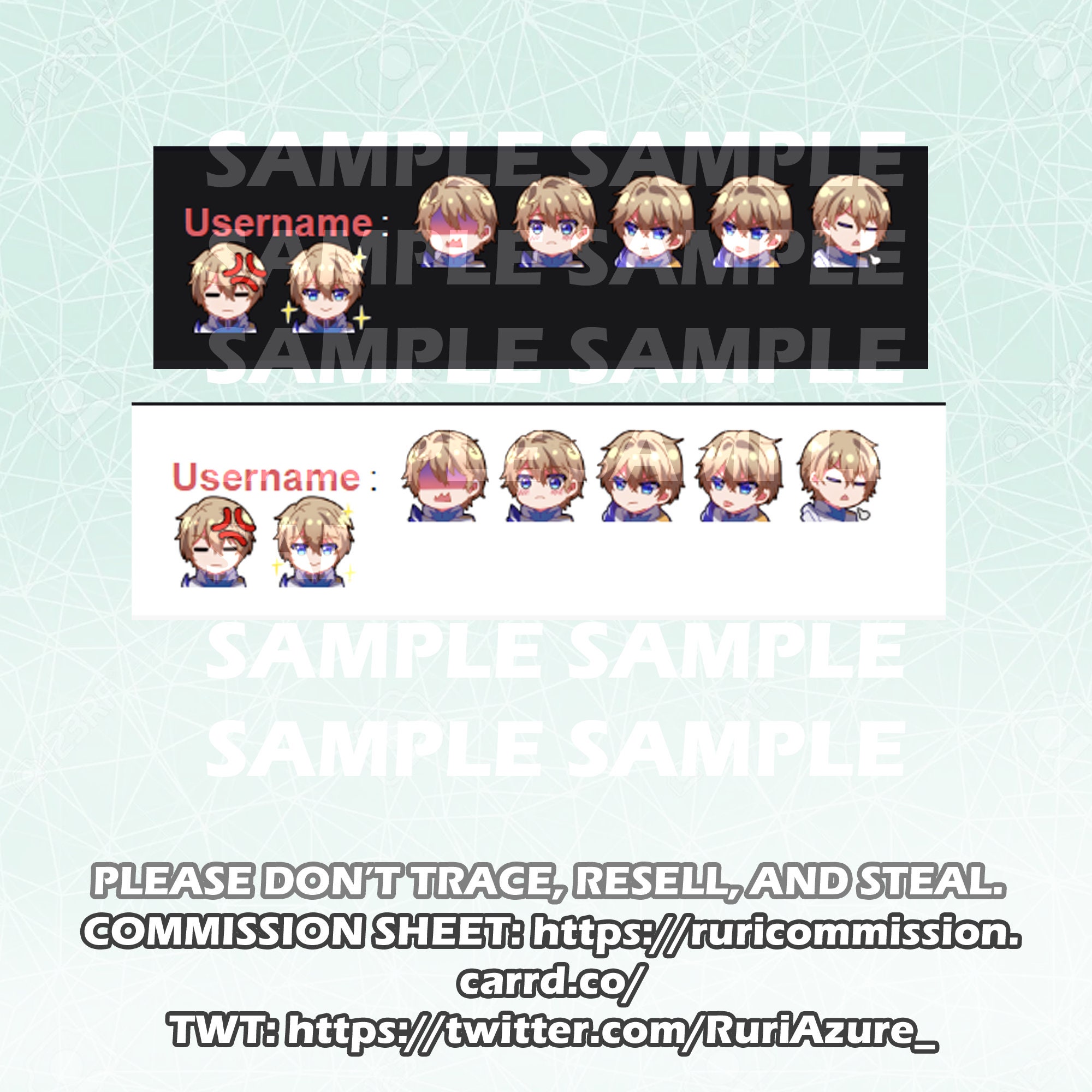 Cute Chibi Anime Game Guy Gepard Landau From Honkai Star Rail Hoyoverse ...