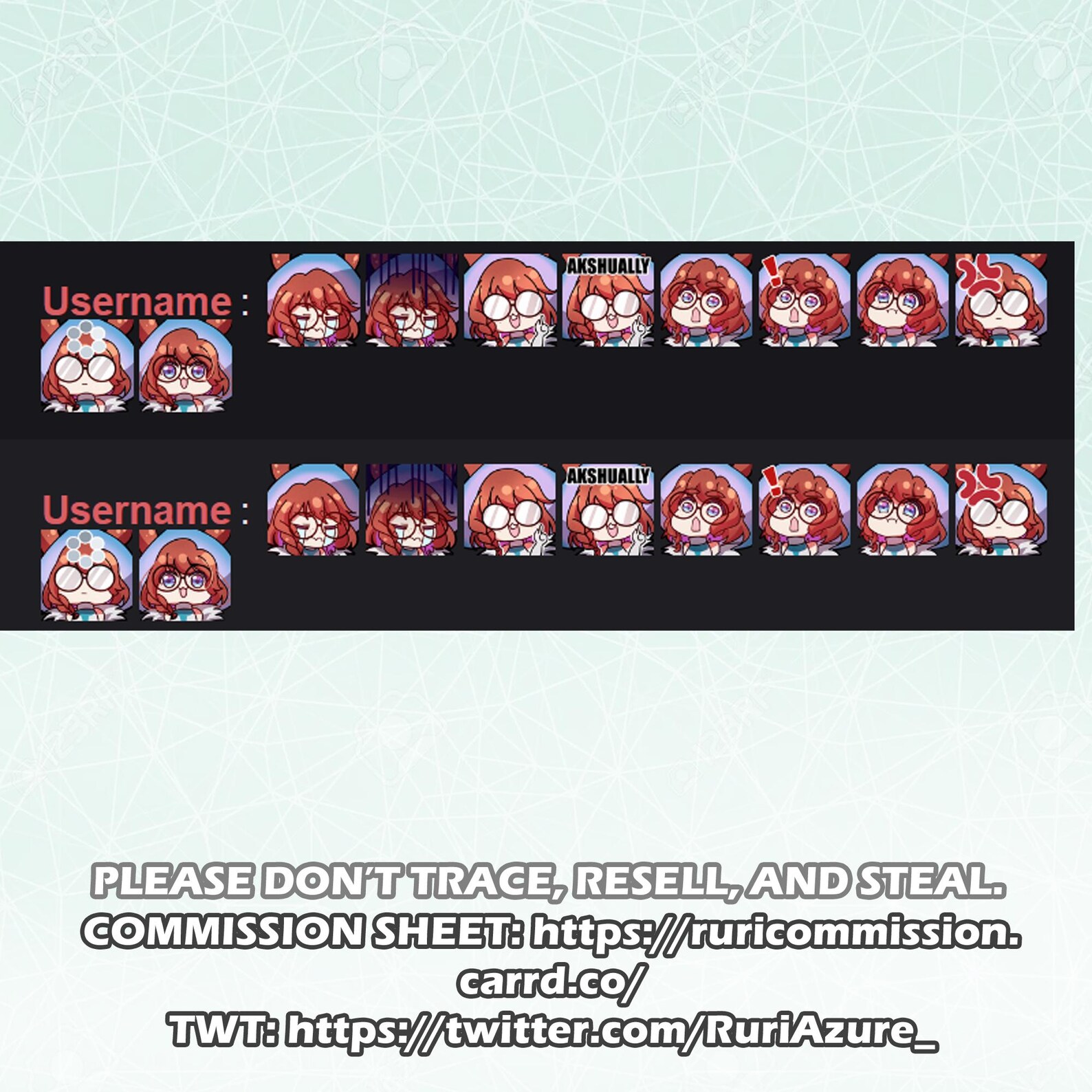 League of Legends Champion Aurora Riot Games Chibi Emotes for Twitch ...