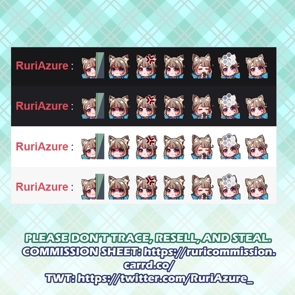 Cute Chibi Genshin Impact Anemo Lynette From Fontaine Emotes Digital ...