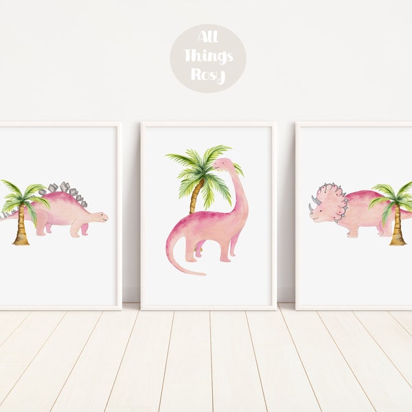 Pink Dinosaur - Etsy
