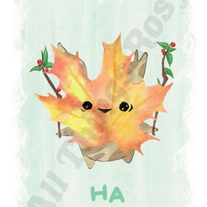 Whimsical Art Print Set: Koroks Ya Ha Ha Set of 3 Wall Prints - Etsy