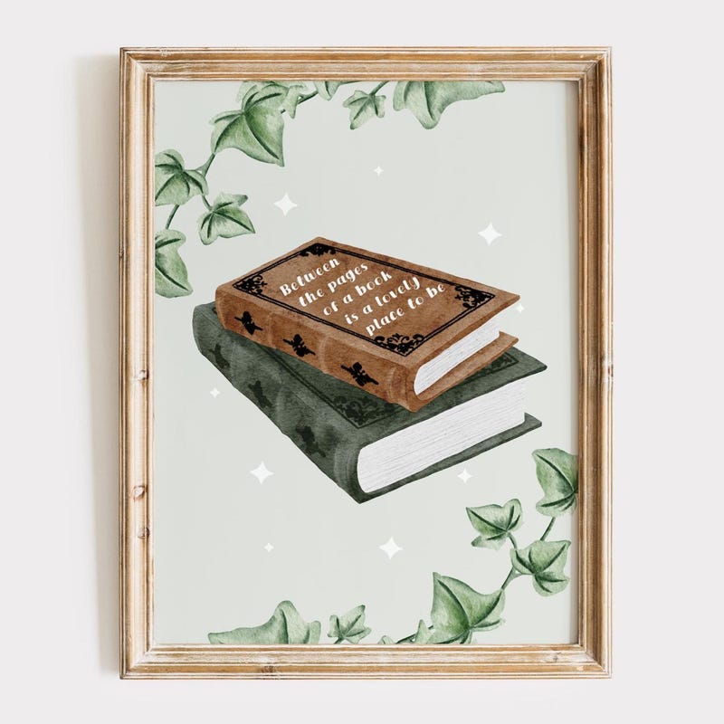 Bookish Home Decor - Etsy