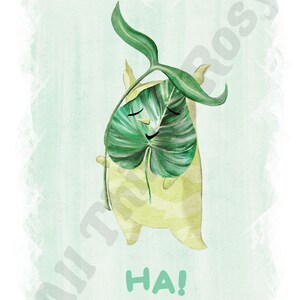 Whimsical Art Print Set: Koroks Ya Ha Ha Set of 3 Wall Prints - Etsy