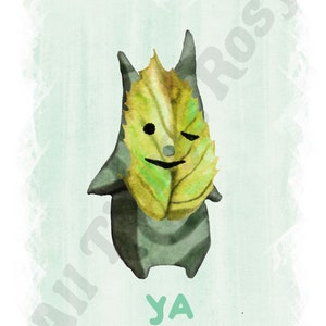 Whimsical Art Print Set: Koroks Ya Ha Ha Set of 3 Wall Prints - Etsy
