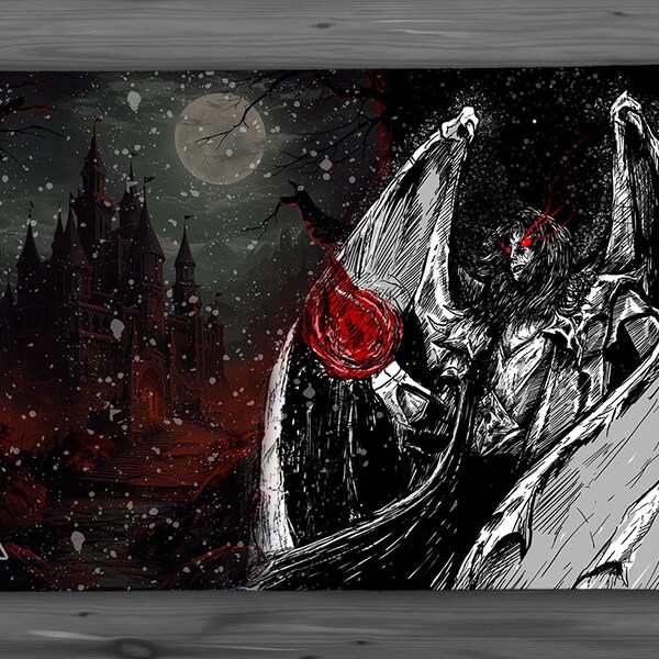 Mtg Playmat Vampire - Etsy