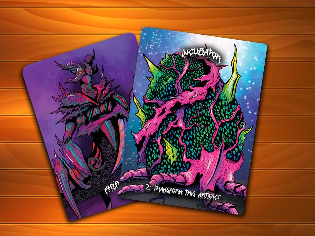 4 Incubator Tokens Tokens/ Double Sided Incubator and Phyrexian Tokens ...