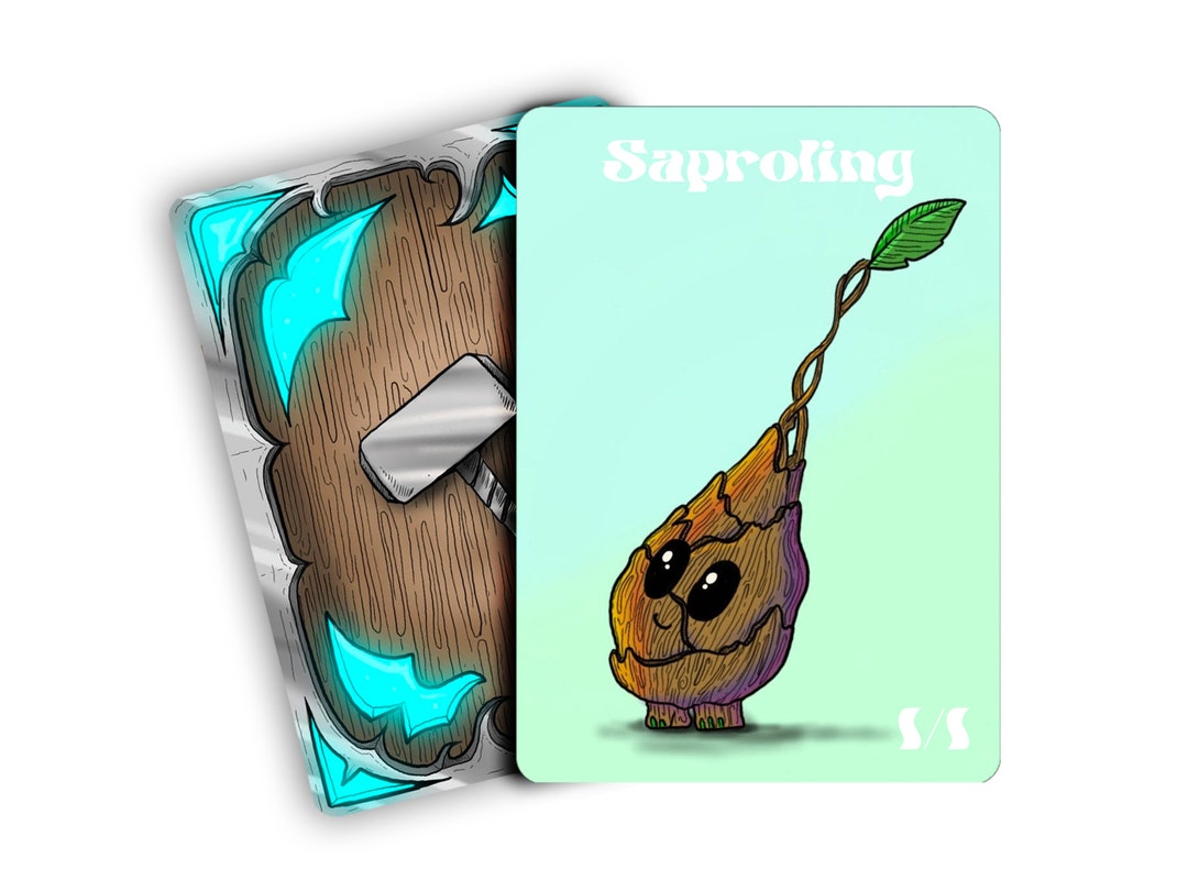 Saproling Token Set of 5 Custom Token for Magic the Gathering MTG - Etsy