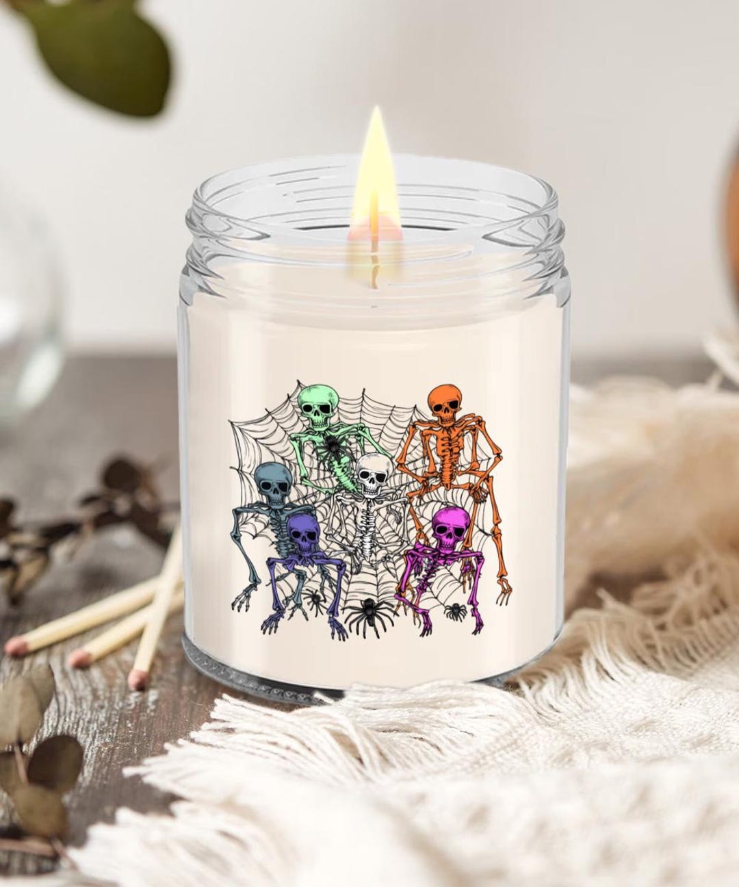 Halloween Candle, Fun Halloween Candle,scary Candle, Trick and Treat ...