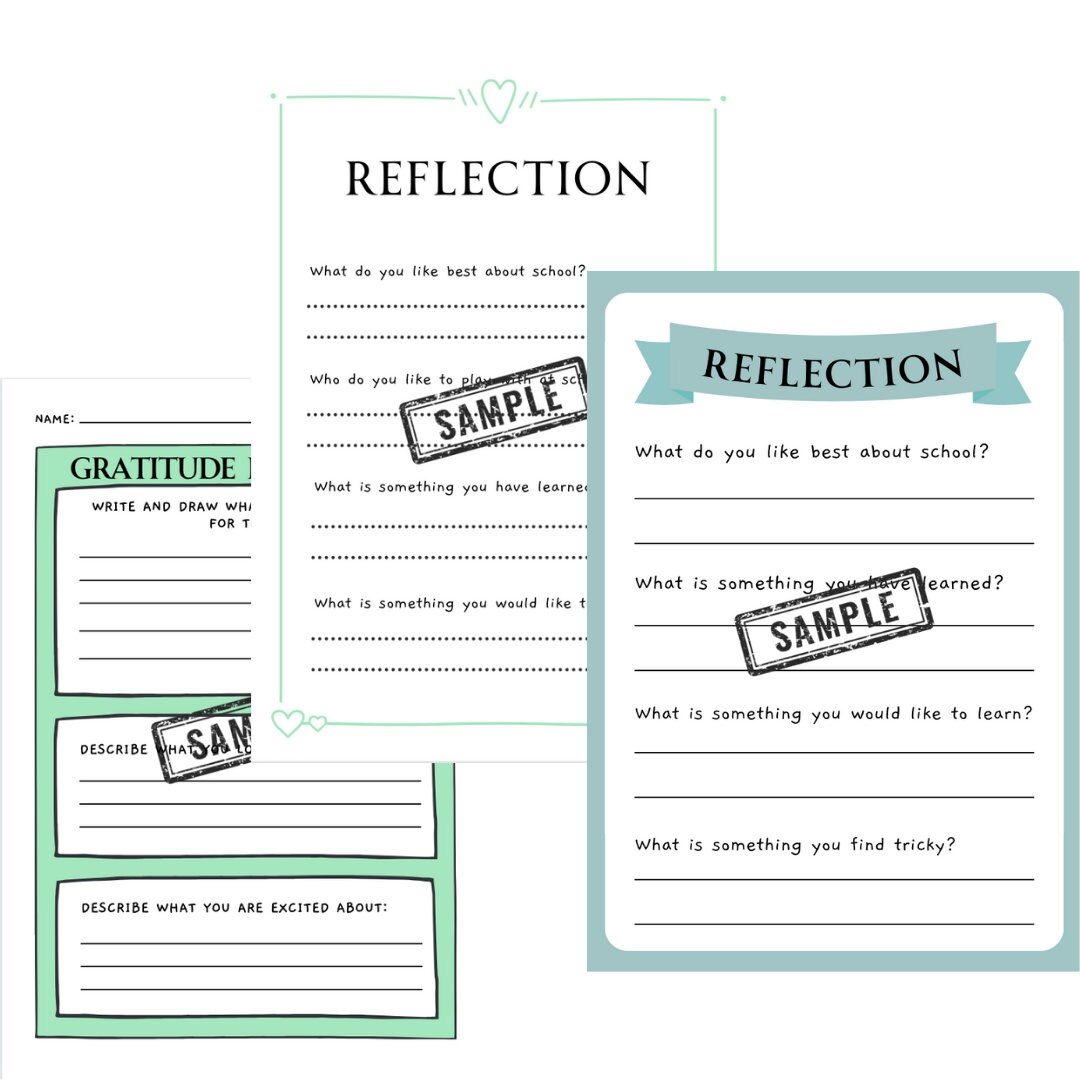Behaviour Reflection Sheets | Digital Think Sheet | Elementary Behavior ...